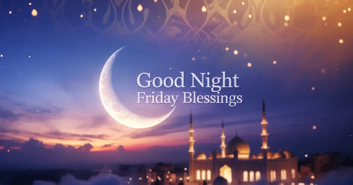 99+ Peaceful Good Night Friday Blessings for All